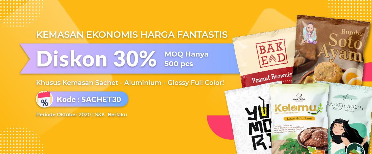 Promo Diskon Oktober 30% - FlexyPack - Be a Million Dollar Brand