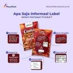Contoh Label Makanan Lengkap sesuai Aturan dari BPOM